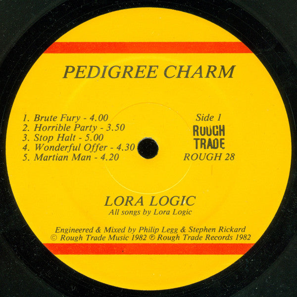 Buy Lora Logic : Pedigree Charm (LP, Album) from DaddyPop www.daddypop ...